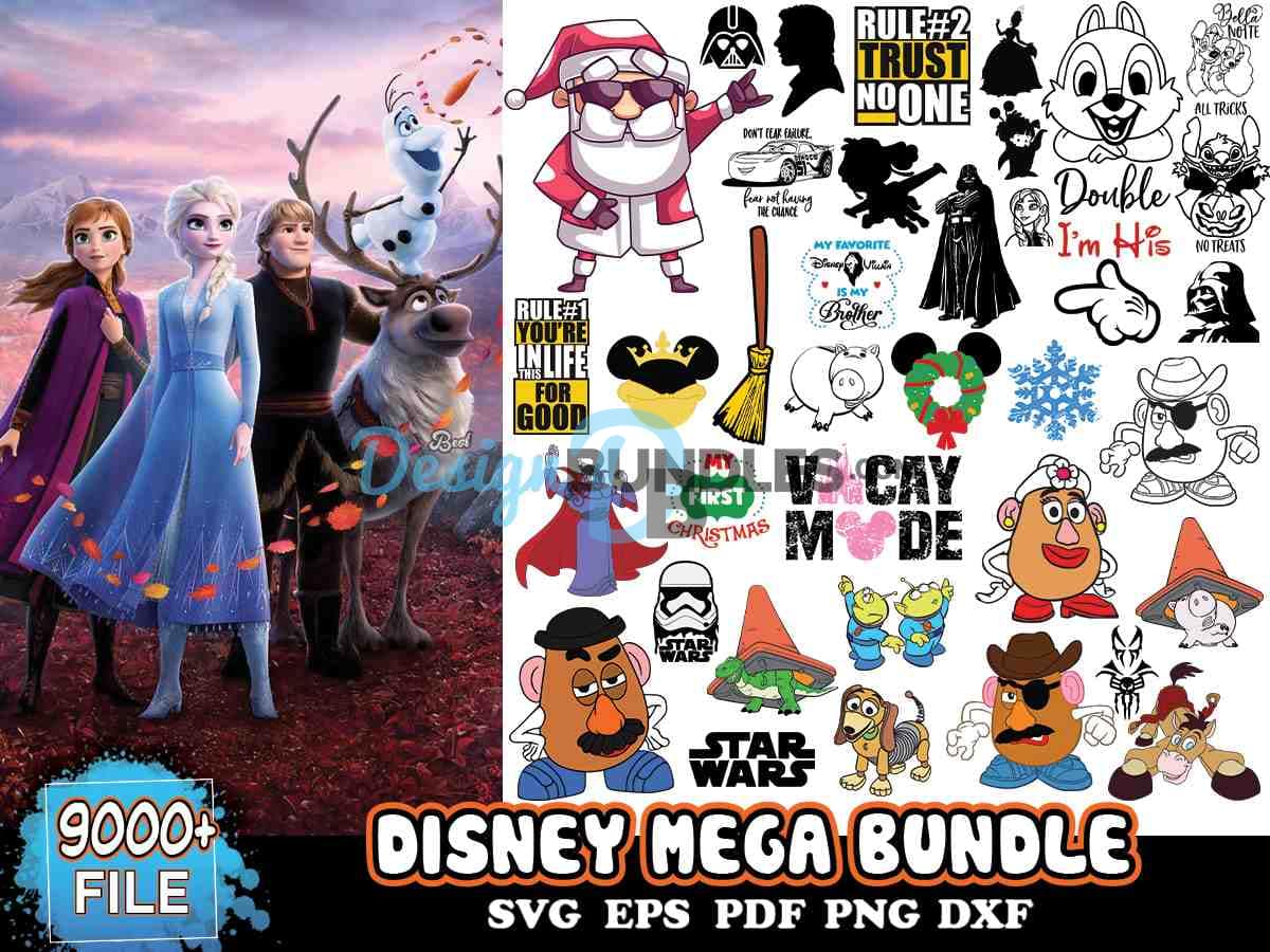 9000+ FILE DISNEY MEGA BUNDLE SVG » BestDesignBundle